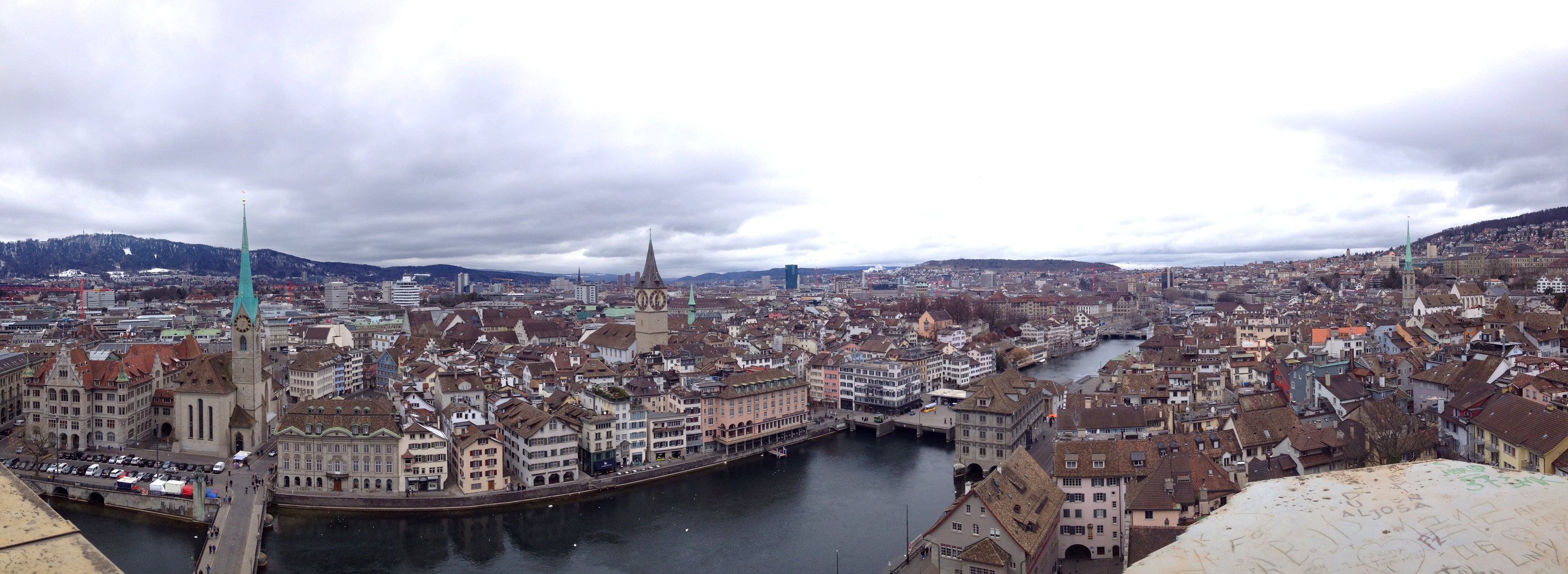 A weekend in Zurich and the Switzerland as well as a visit of Rheinfall